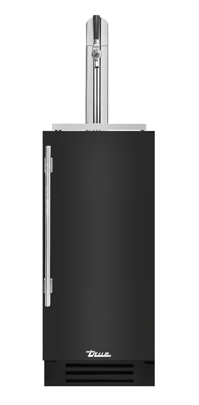 15″ Single Tap Beverage Dispenser Solid Stainless | True Caliber