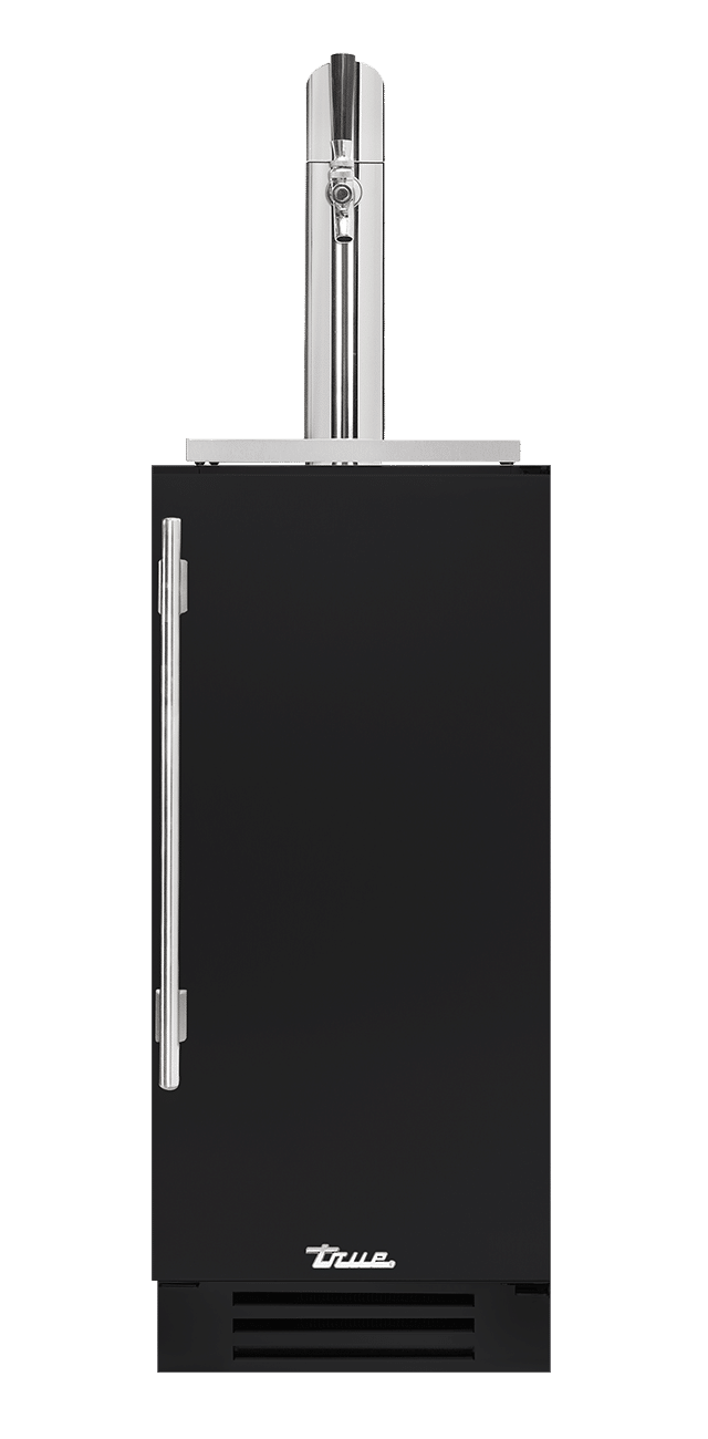 15″ Single Tap Beverage Dispenser Solid Stainless | True Caliber